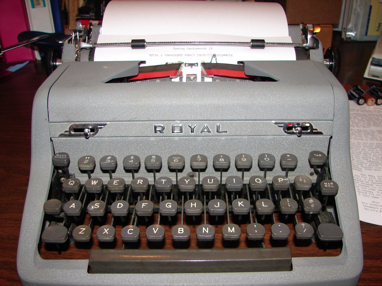 July 8, 2017: Typing Assignment #3 | Do Haeng Michael Kitchen